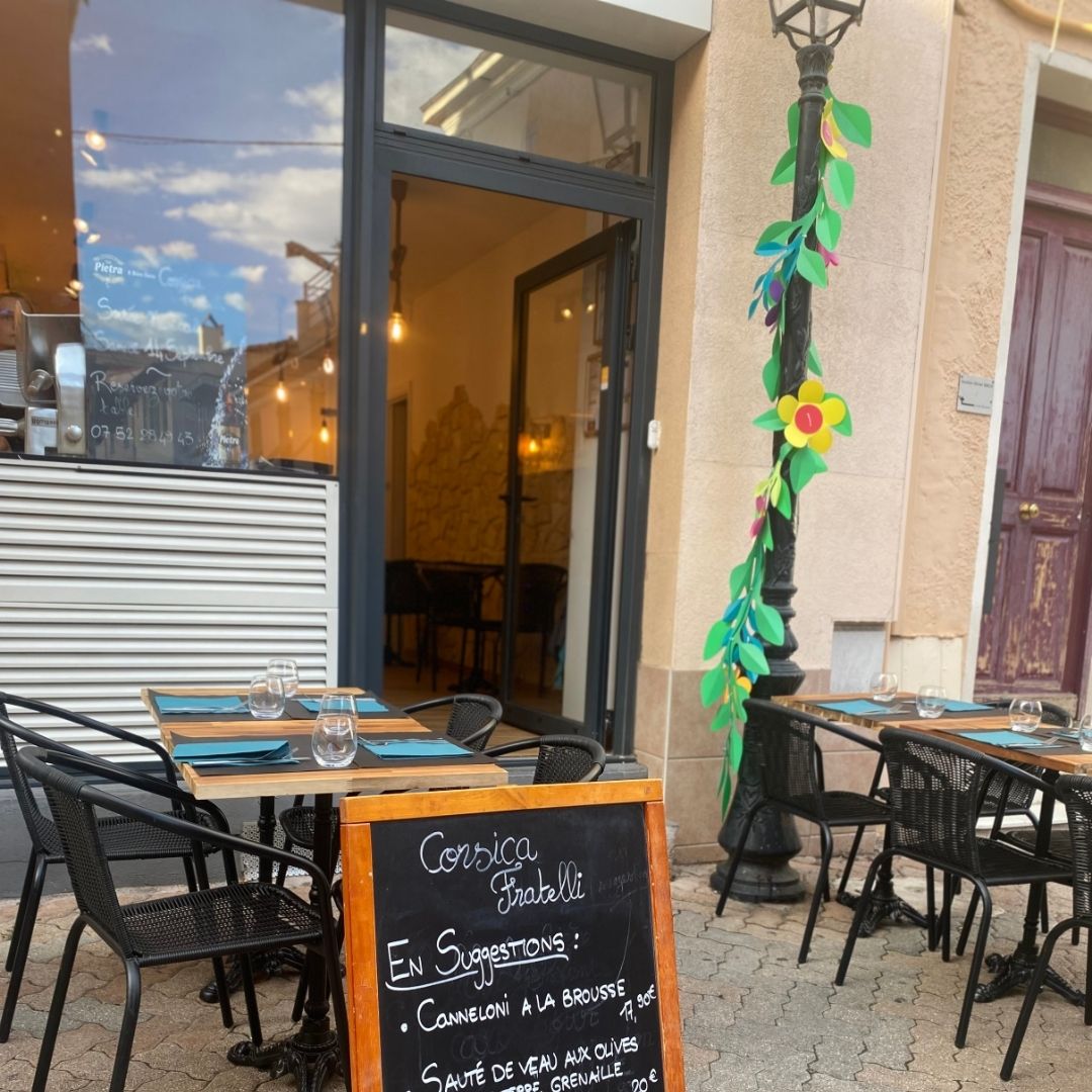 Restaurant – Corsica Fratelli